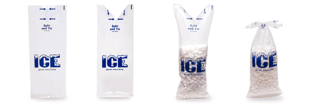 Custom Printed Ice Bags in Bulk